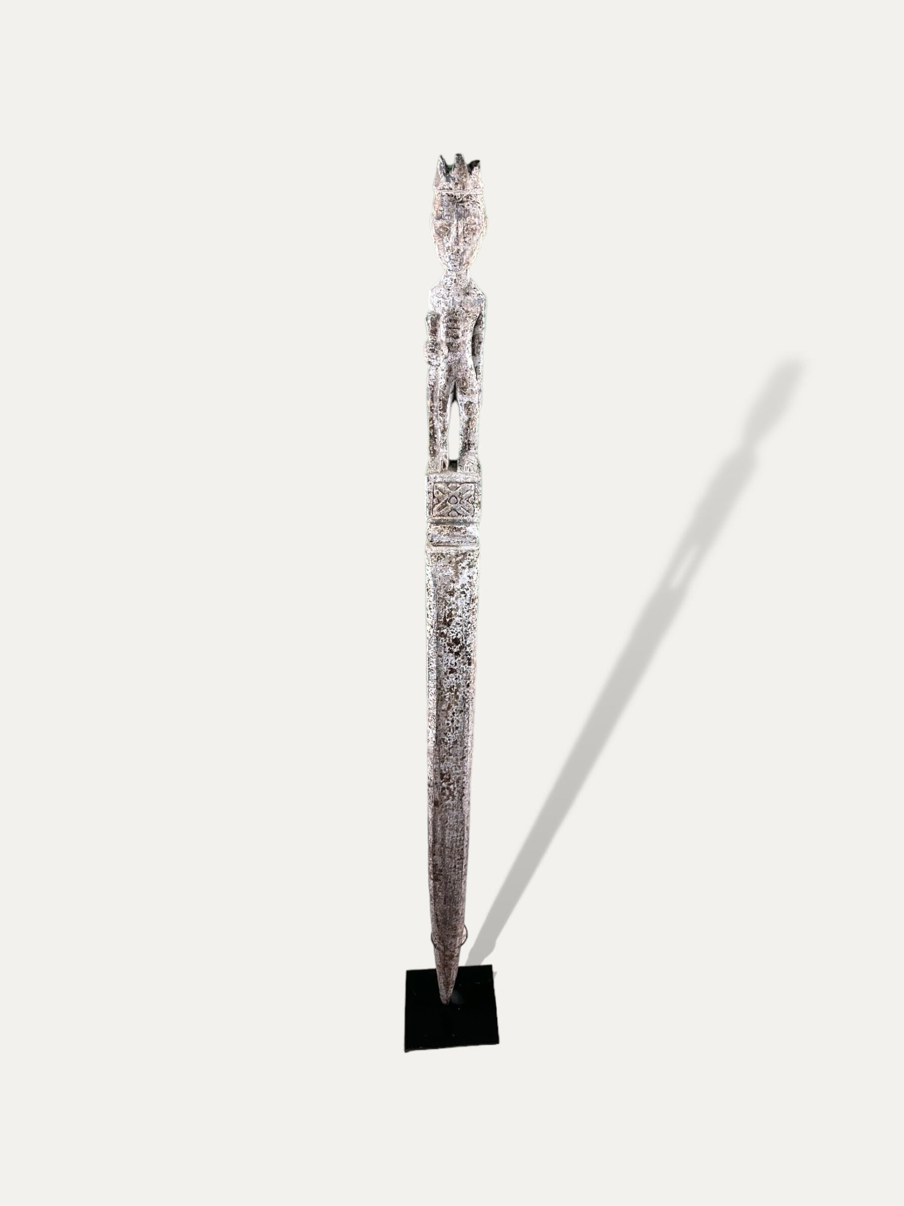 Raja tongkat - totem en bois exotique